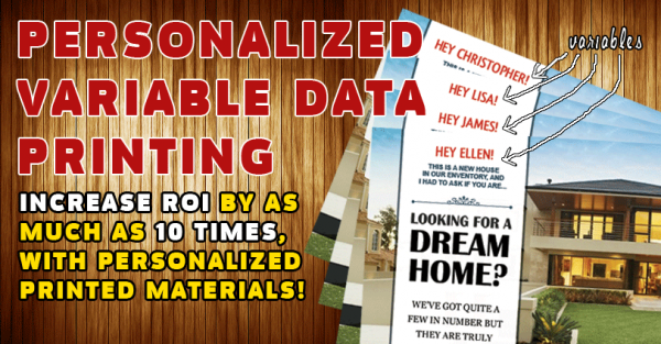 Personalized – Variable Data Printing – Printing Press LTD